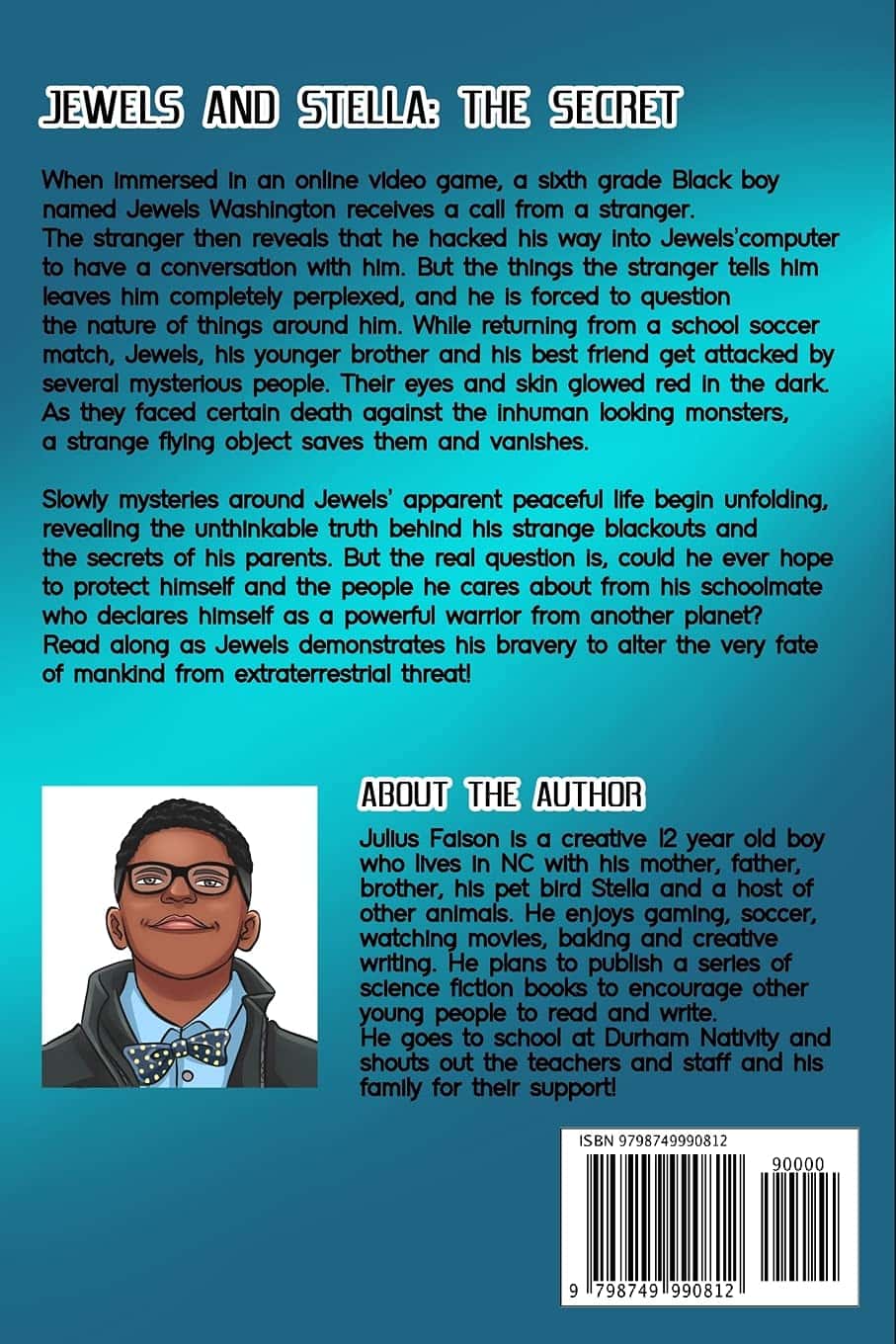 12 year old Black Boy From New York Publishes Book Featuring A Black